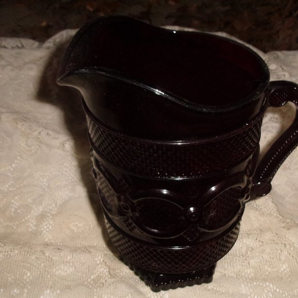 Avon | Dining | Avon Ruby Red Cape Cod Glass Water Pitcher | Poshmark